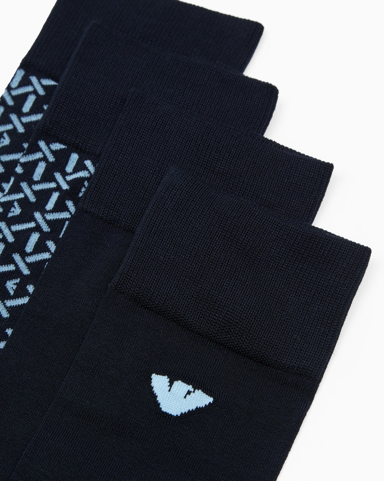 Two-pack of Pattern mix socks | Emporio Armani